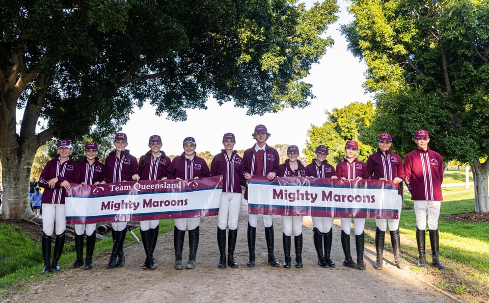 Success for the Mighty Maroons at the 2022 AIC | Equestrian Queensland